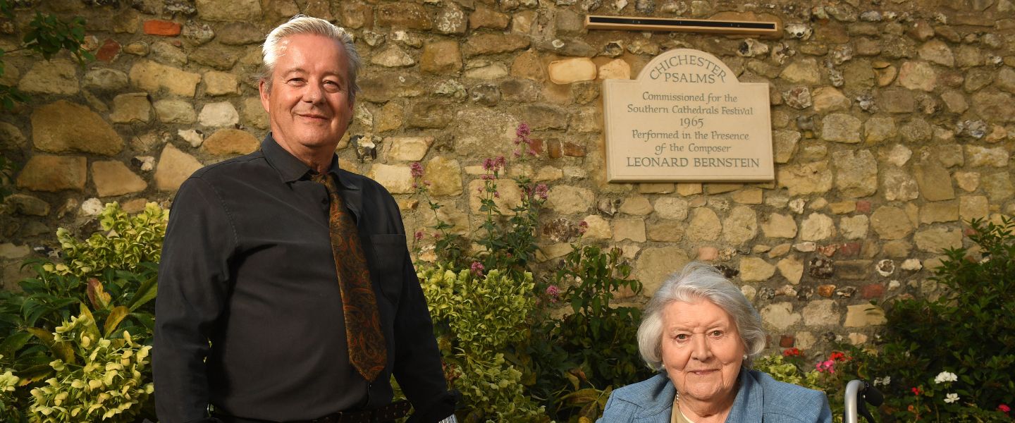 Carving Cathedral history: Robert Jolly discusses creating the Bernstein Plaque | Chichester ...